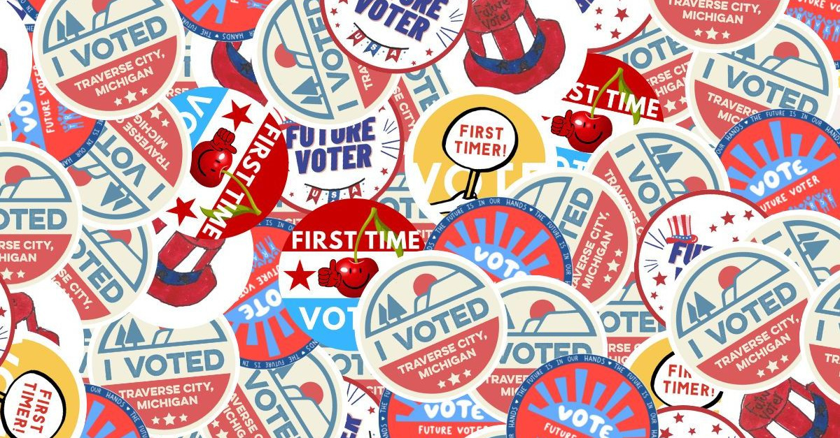 National Award for Voting Sticker Contests | City of Traverse City