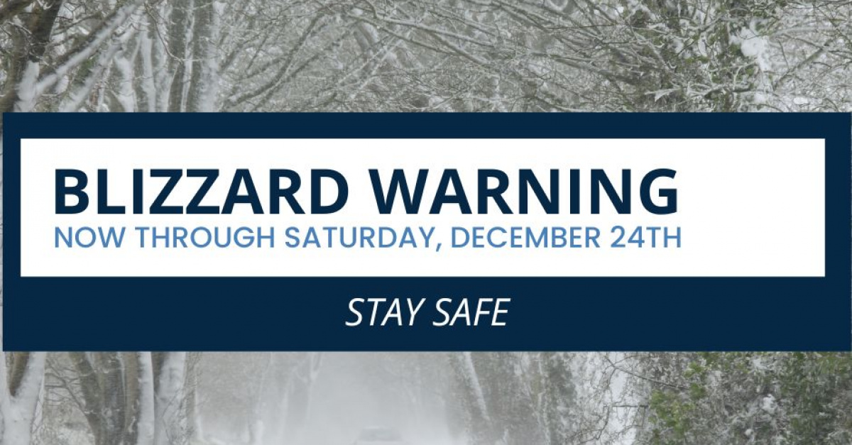 Blizzard Warning | City of Traverse City