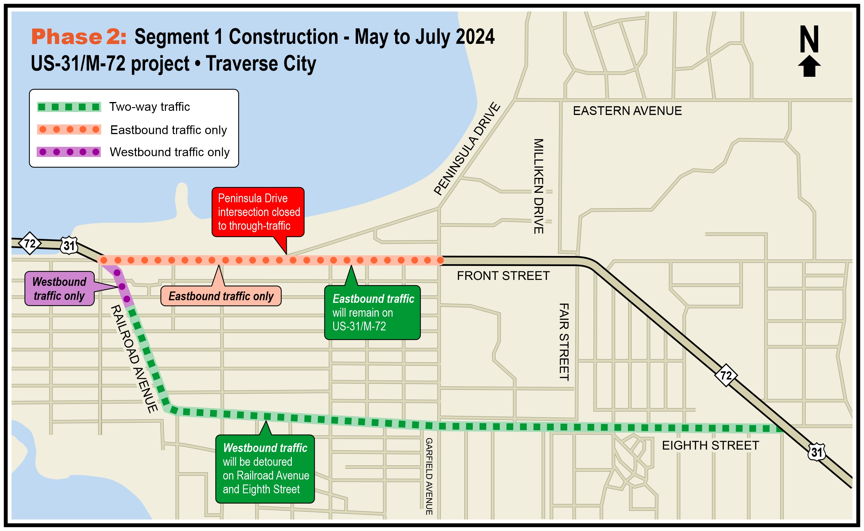 MDOT Grandview Parkway | Projects | Traverse City