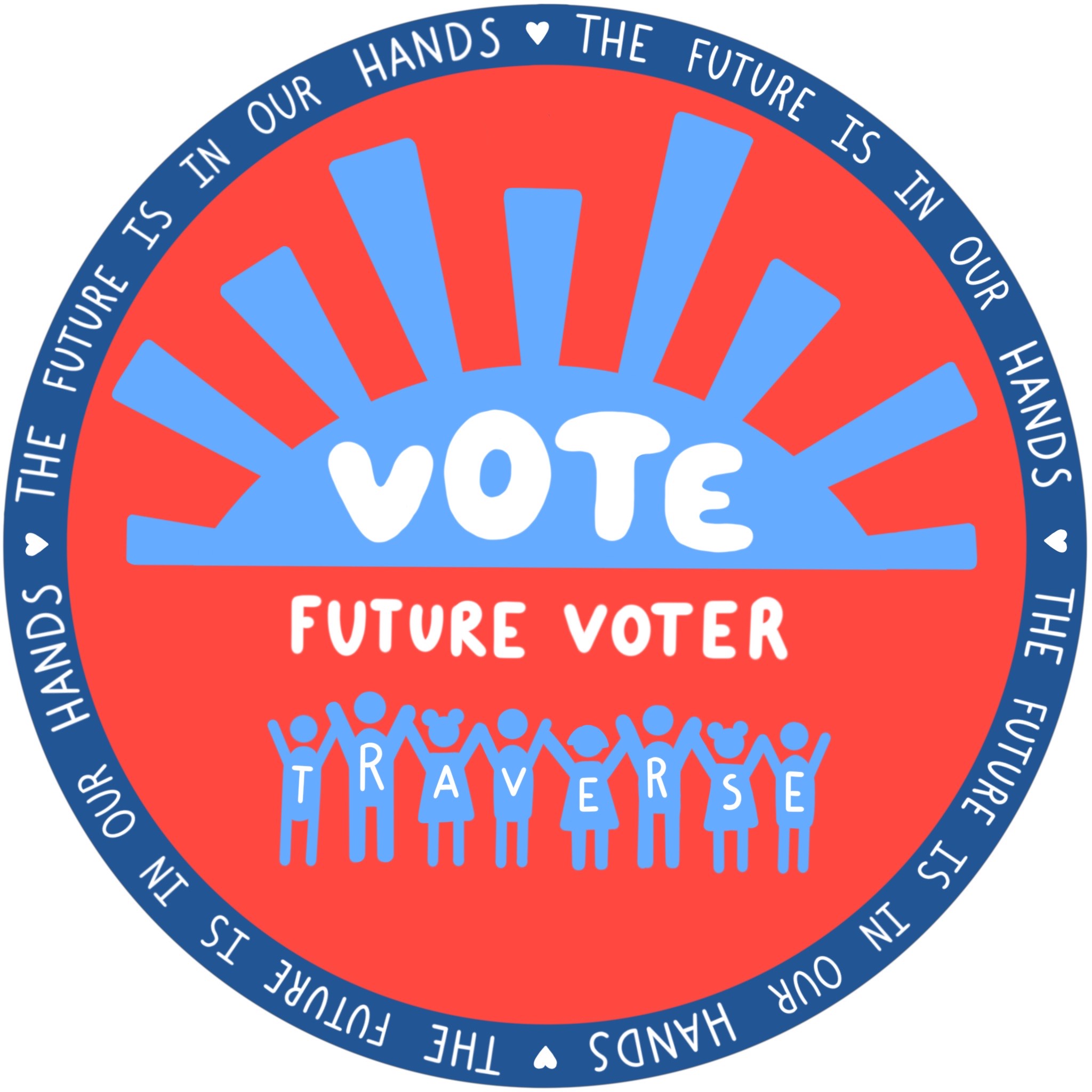 I Voted Sticker Designs City Of Traverse City